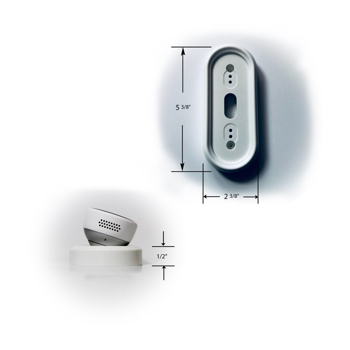 Nest Hello Wall Plate (white) - by Airtech Home Automation - Etsy