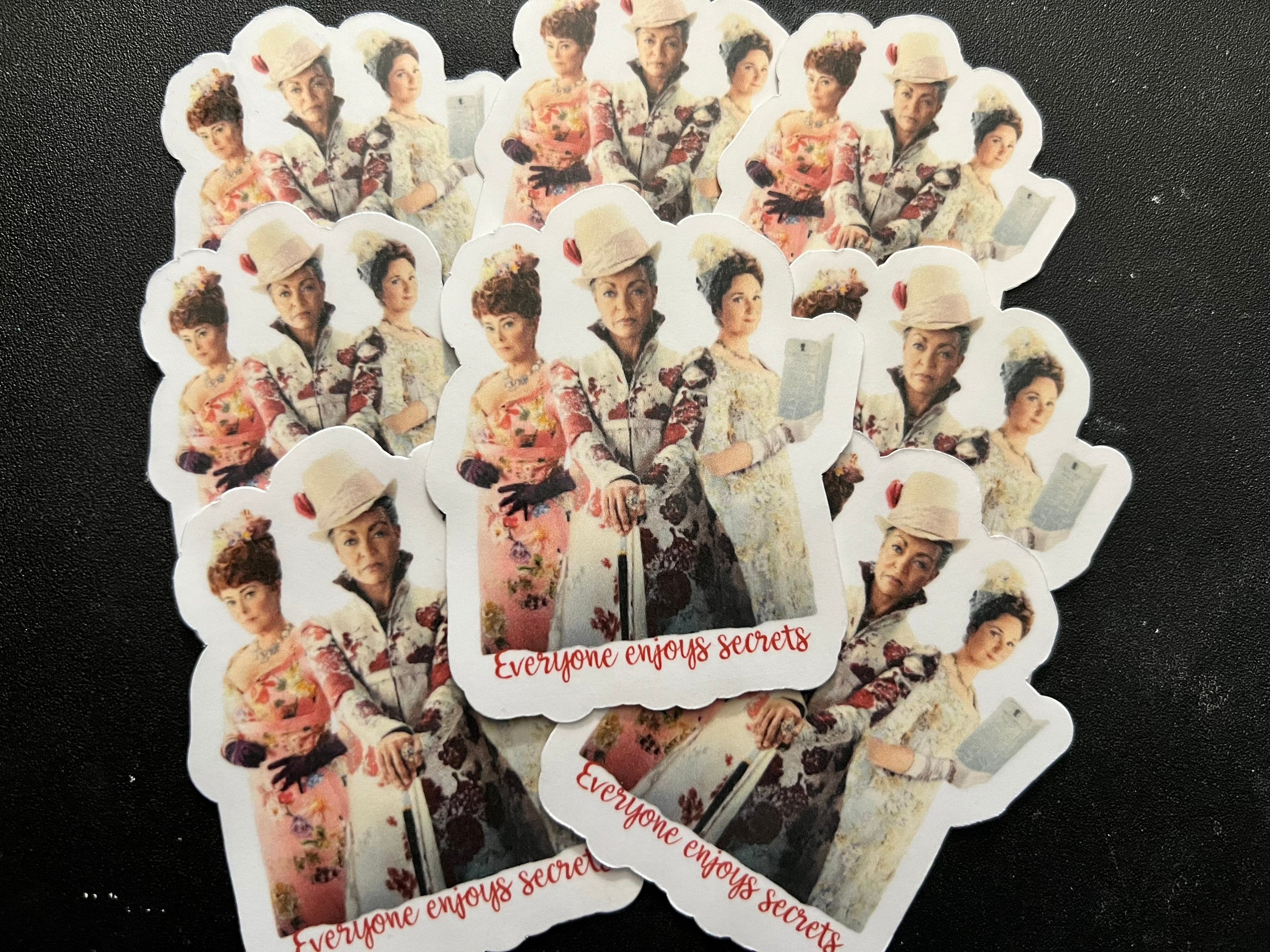 Bridgerton Ladies Sticker - Laminated - Etsy