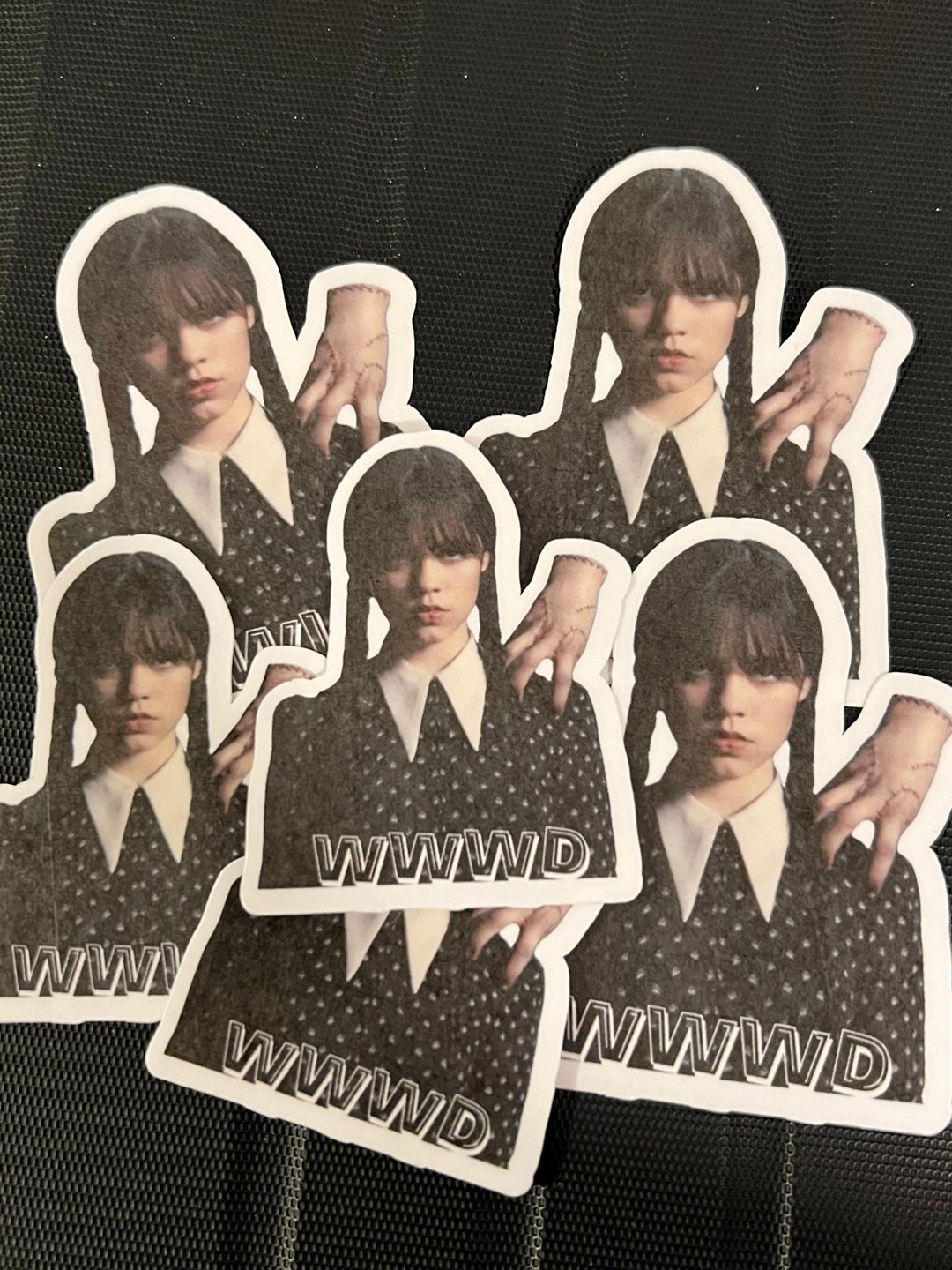 Wednesday Addams Sticker - Laminated - Etsy