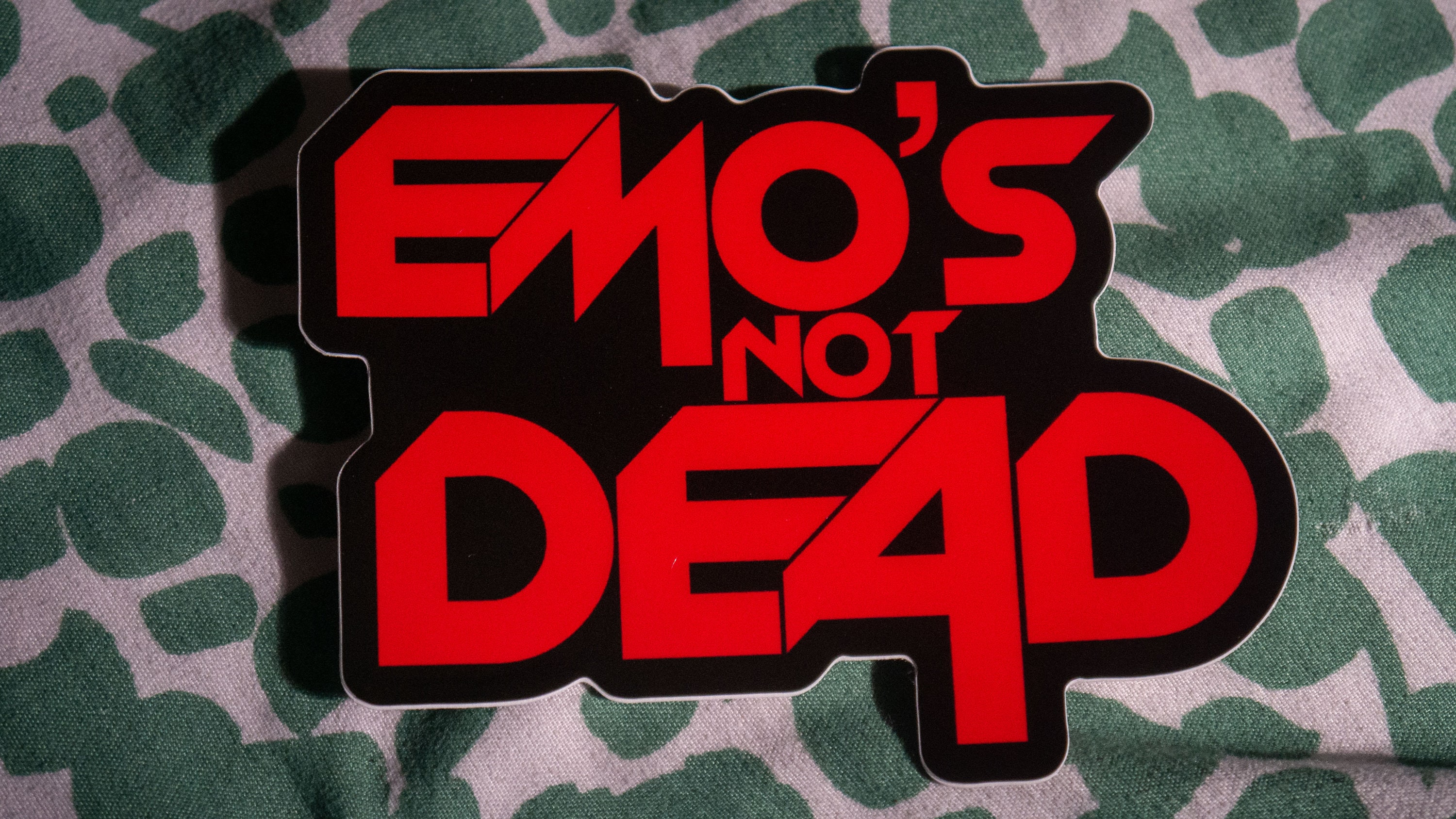 EMO'S NOT DEAD Sticker - Evil Dead Parody - Etsy