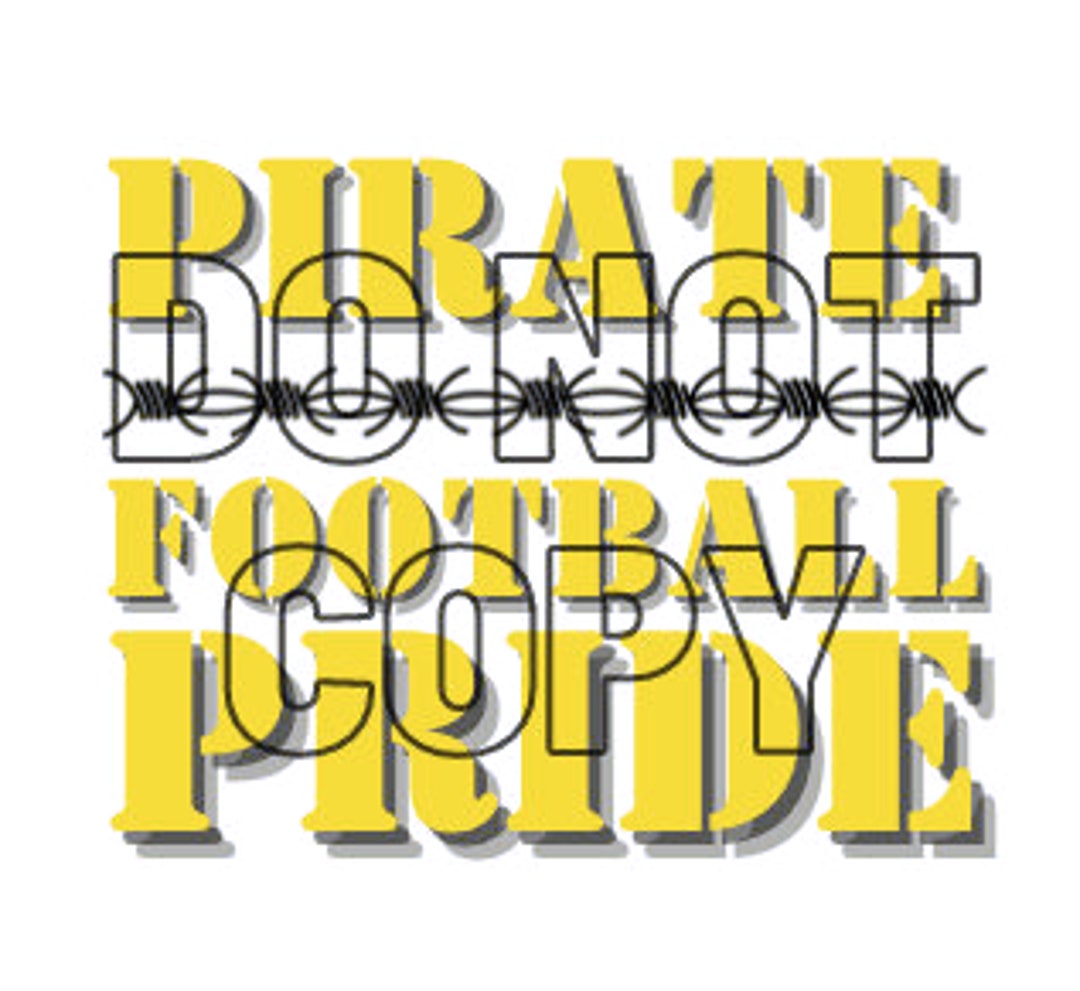Pirate Football Pride-lytle-football PNG - Etsy