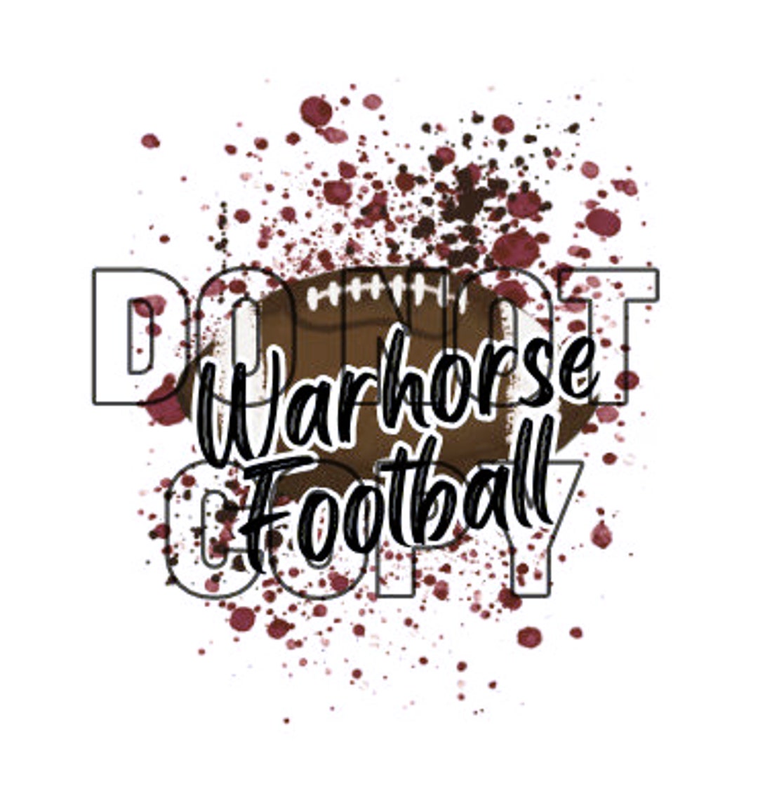 Warhorse Football-devine-football PNG - Etsy