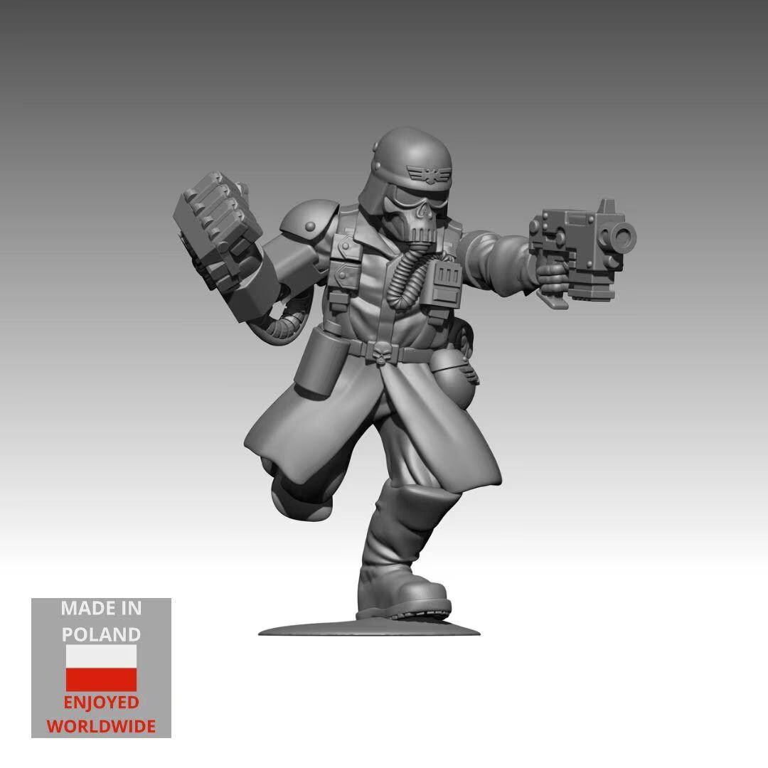 Iron Legionnaires: Lieutenant - Sci Fi Models for Tabletop Wargaming - Etsy