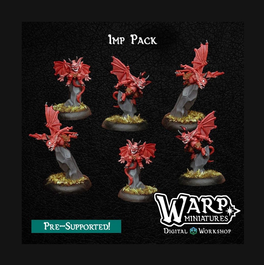 Imp Pack Model for Tabletop Games - Etsy
