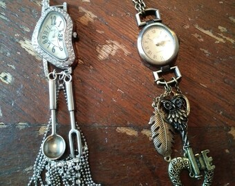 Upcycled watch | Etsy