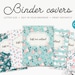 Binder Cover Printable Editable, Canva, Binder Insert, Planner Cover ...