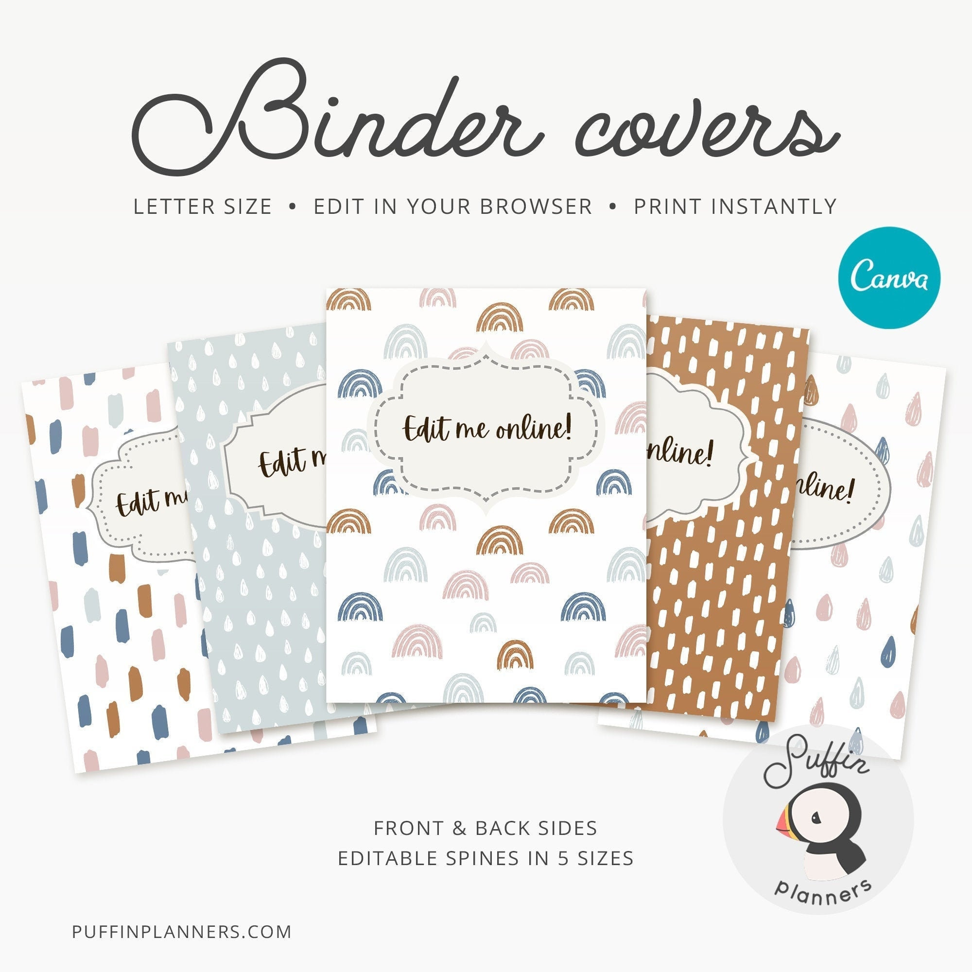 Printable Teacher Binder Covers