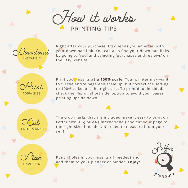 Personal Wide Ring Printable Note Pages, Dotted Grid, Lined Paper ...