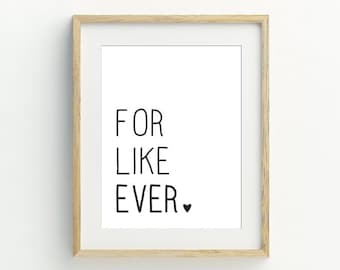 For Like Ever - Etsy