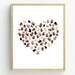 Hands Art Print, Black Heart Print, Diversity Wall Art, Equality Poster ...