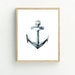 Anchor Print Anchor Wall Art Printable Beach Decor Coastal - Etsy