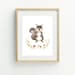 Woodland Nursery Wall Art, Rabbit Deer and Squirrel Prints, Animal Wall ...