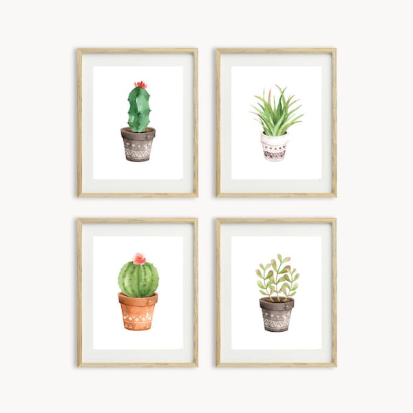 Cactus Poster - Etsy