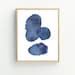 Abstract Indigo Wall Decor Minimalist Wall Decor Instant - Etsy