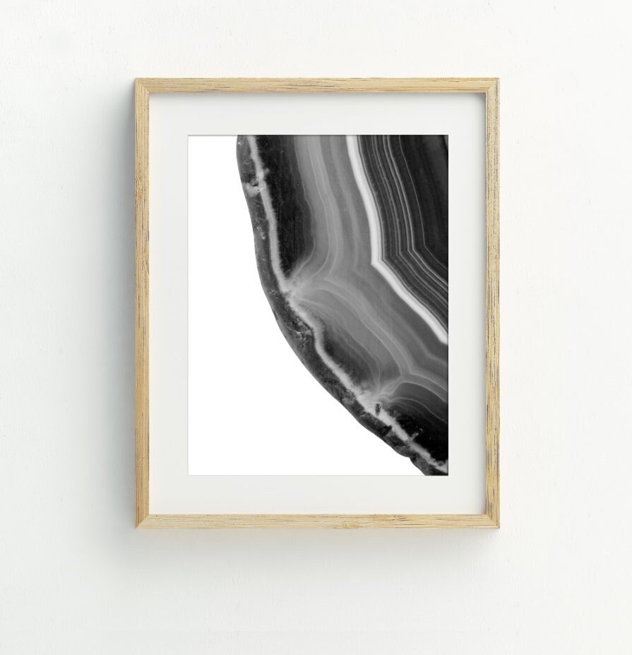 Geode Slice Print Geode Printable Instant Download Printable | Etsy Canada