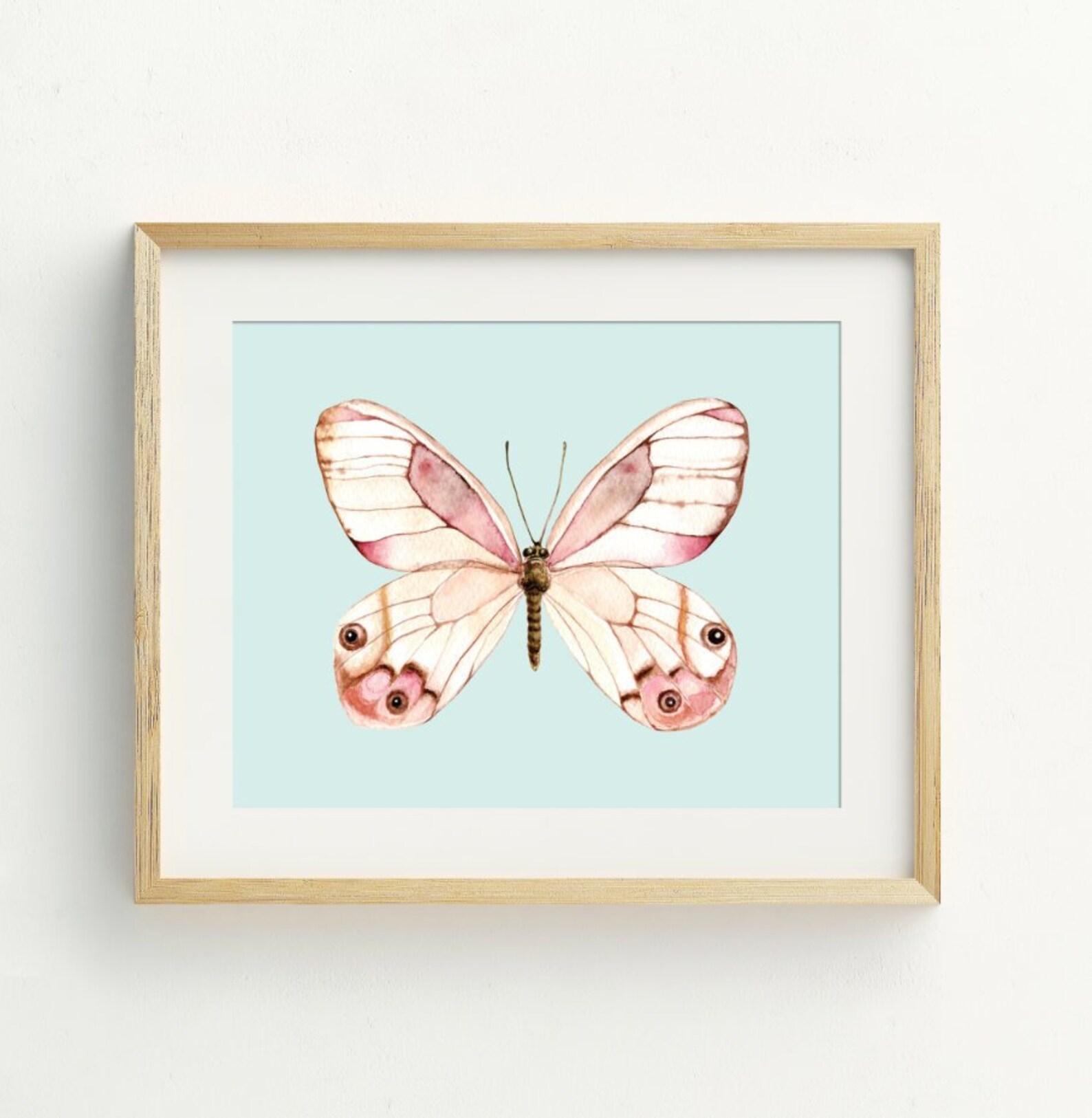 Butterfly Printable, Nursery Butterfly Art Prints, Minimalist Home ...