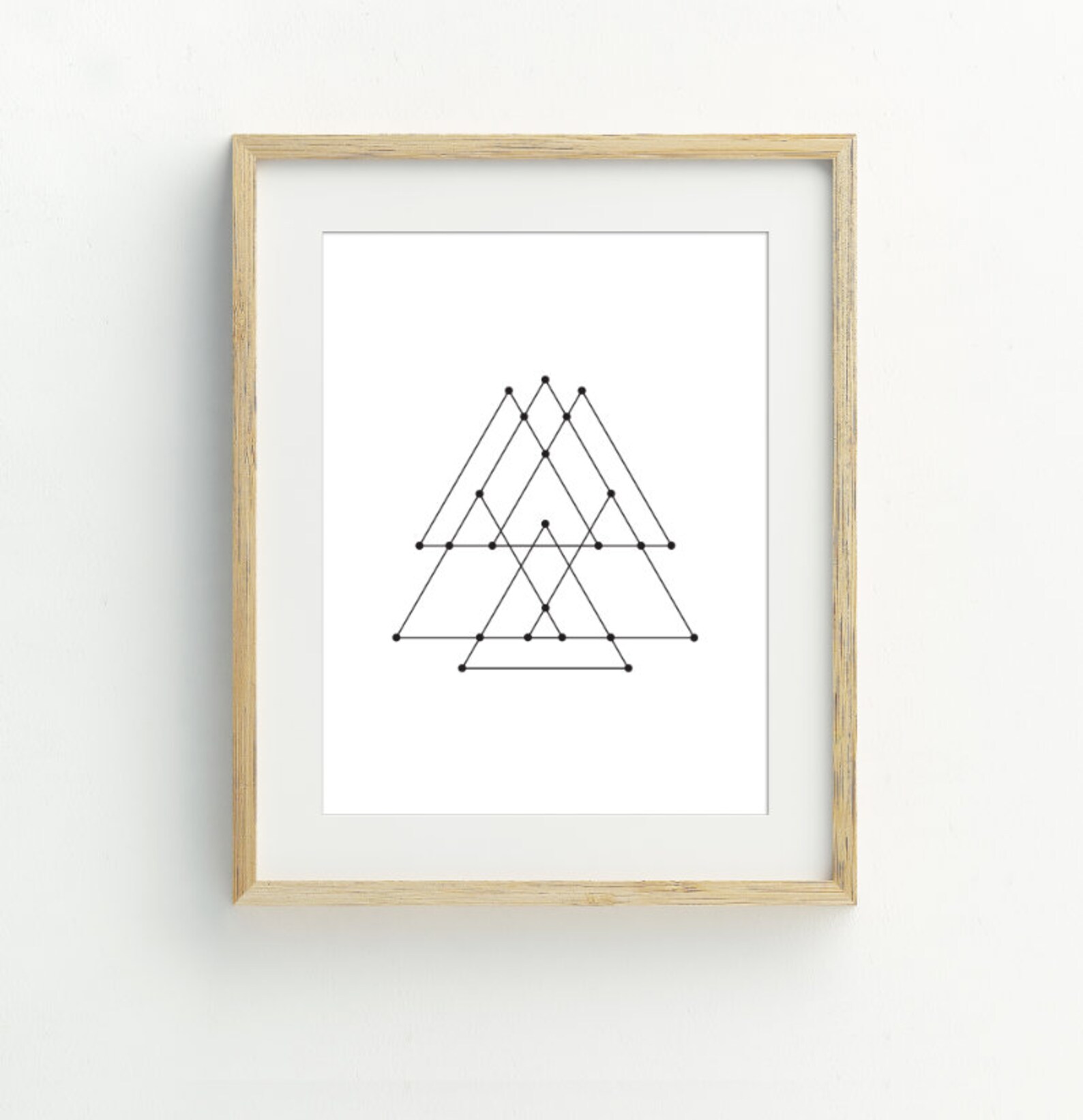 Geometric Prints Minimalist Wall Decor Black and White Wall - Etsy