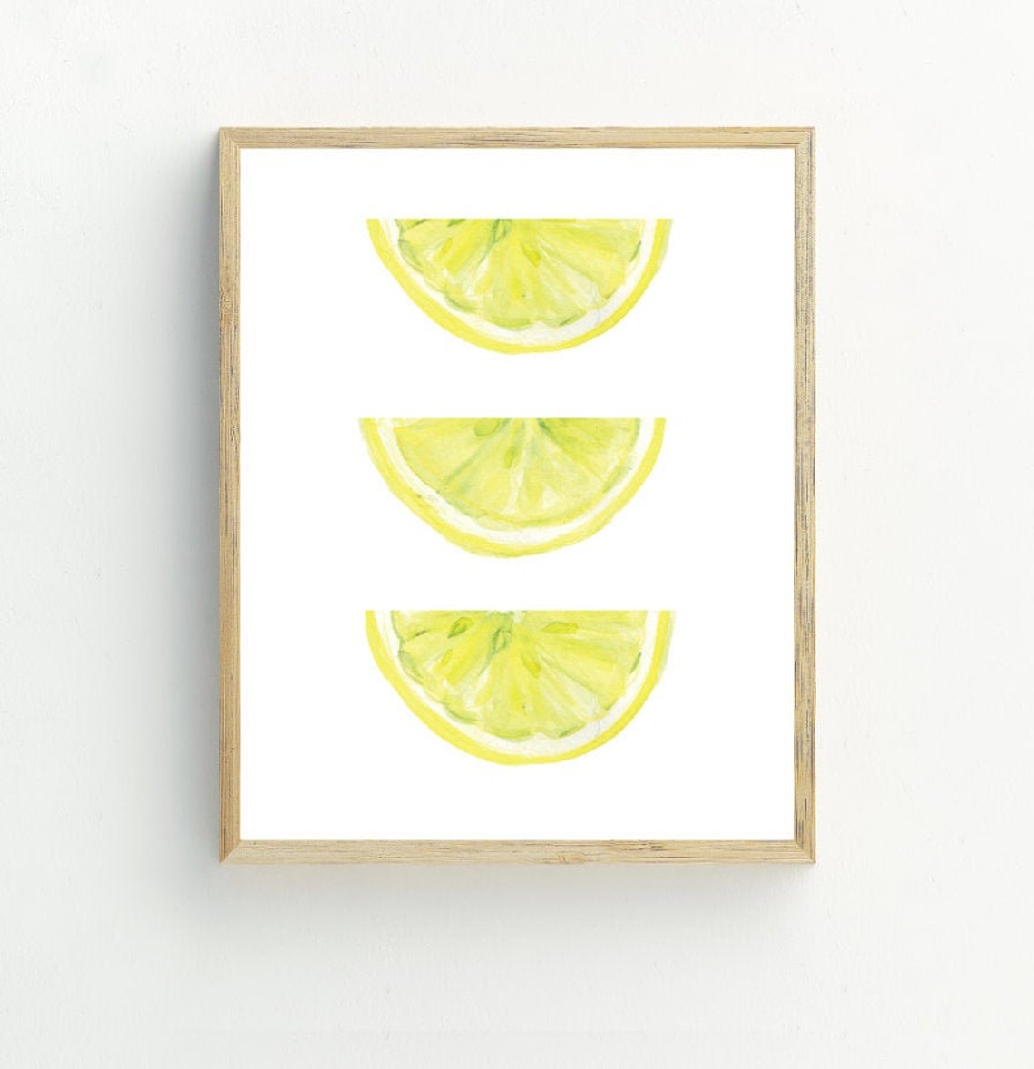 Lemon Wall Art Lemon Printable Citrus Wall Art Kitchen Wall - Etsy
