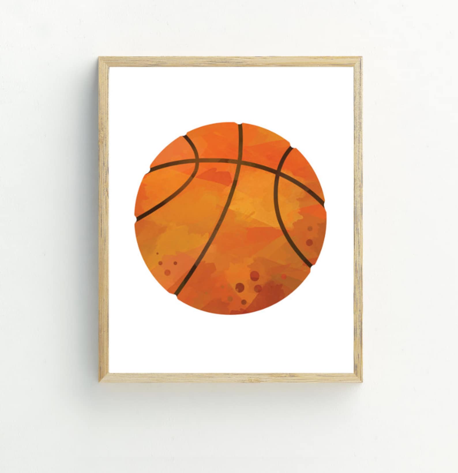 Sports Balls Print, Sports Balls Wall Art, Boy Bedroom Decor, Football ...