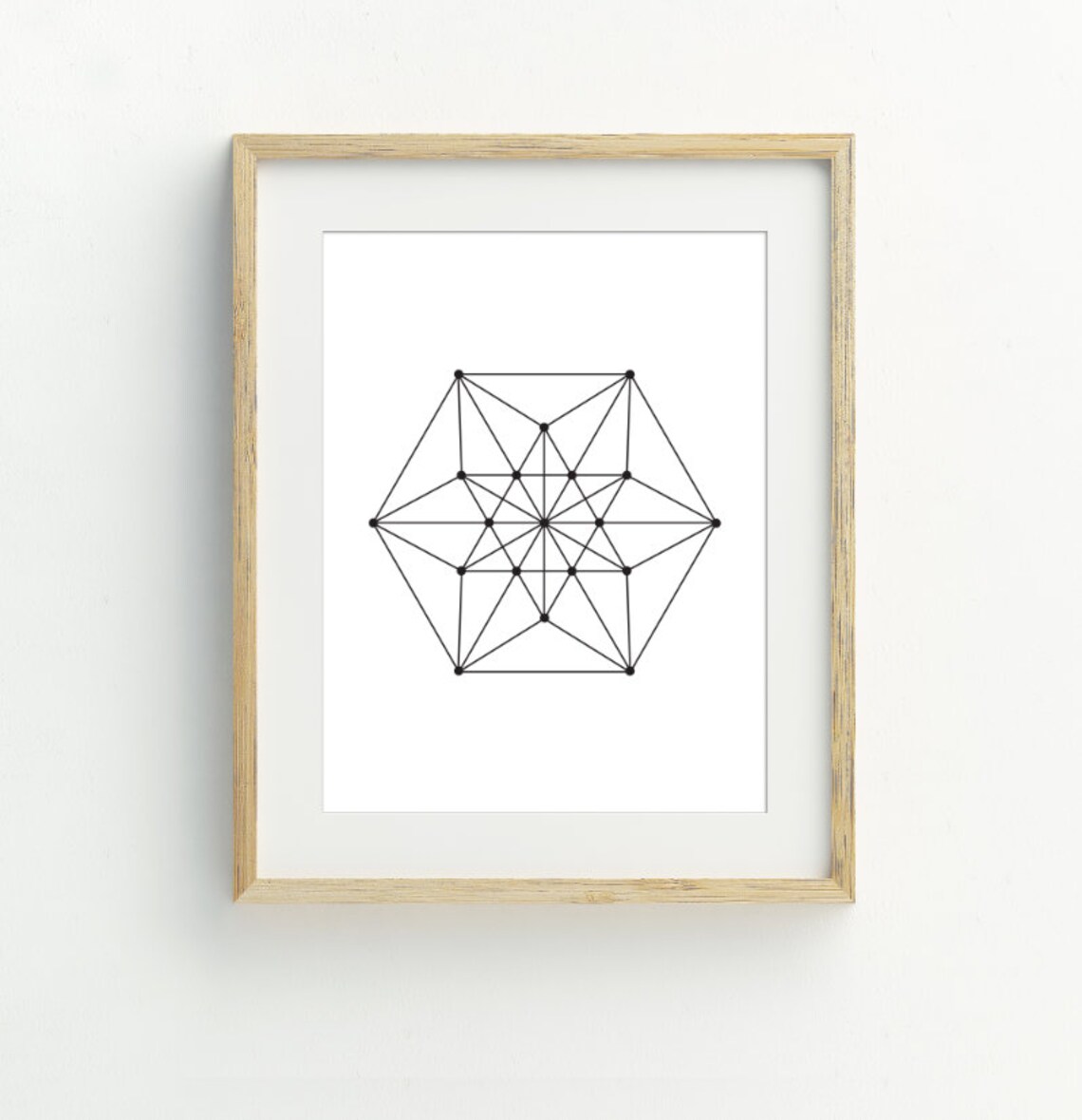 Geometric Prints Minimalist Wall Decor Black and White Wall - Etsy