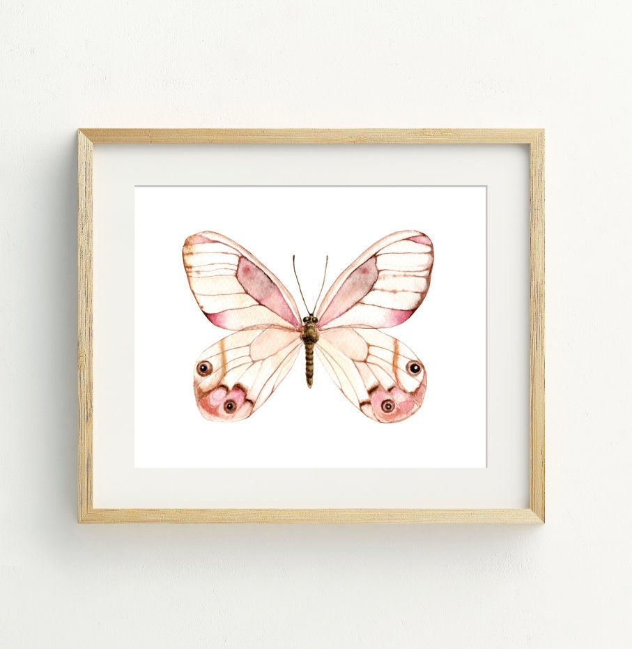 Butterfly Printable Butterfly Art Print Butterfly Wall - Etsy