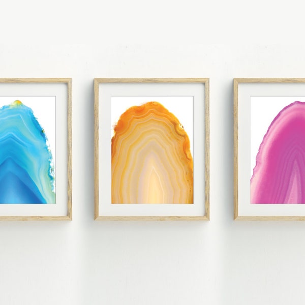 Agate Wall Art - Etsy