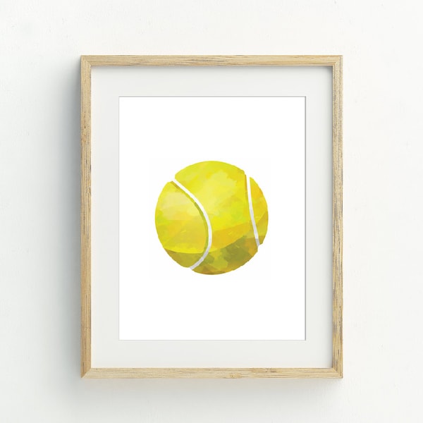 Tennis Print - Etsy