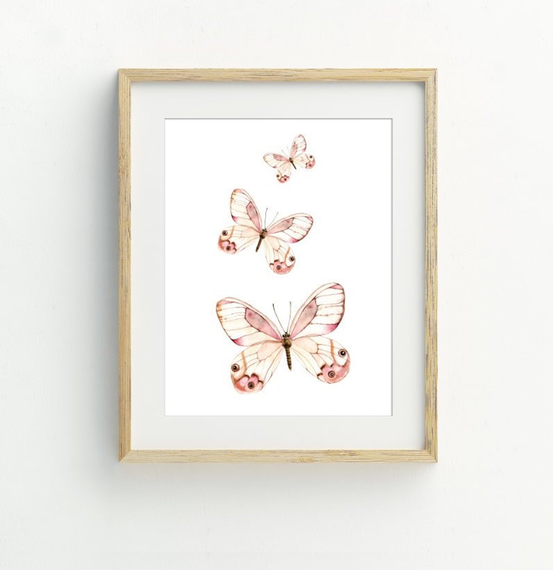 Butterflies Printable, Butterfly Art Print, Butterfly Decor, Butterfly ...