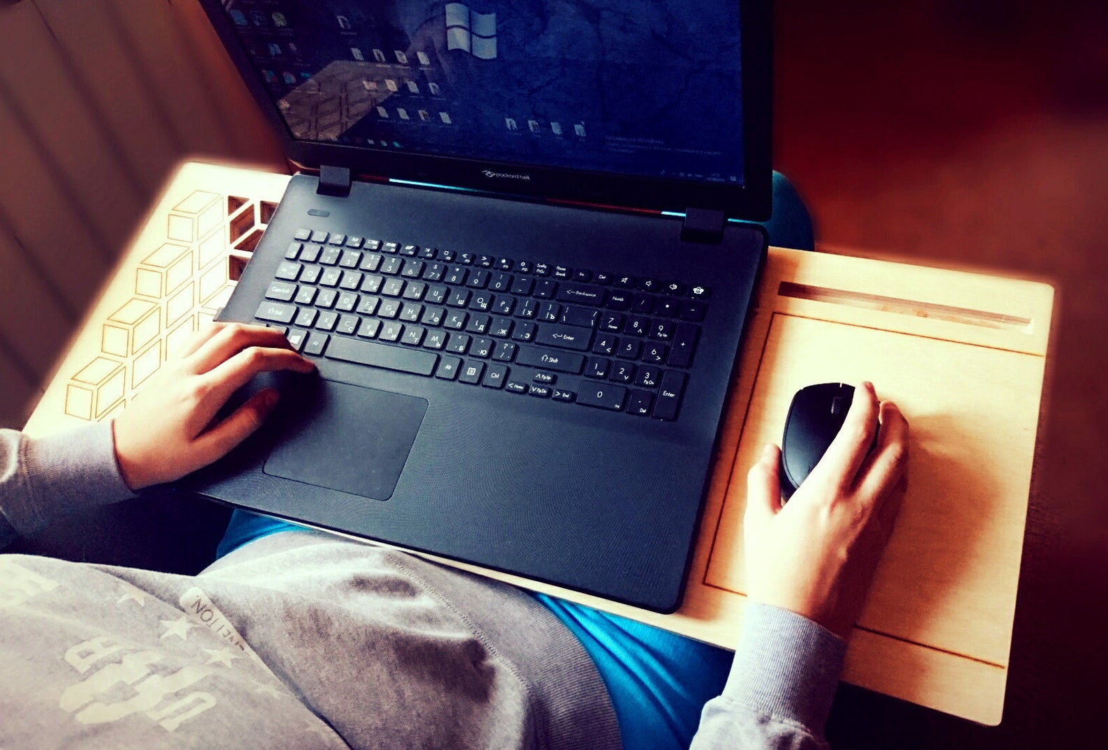 Lap Desk Wood Laptop Stand Laptop Desk Laptop Tray Lapdesk - Etsy