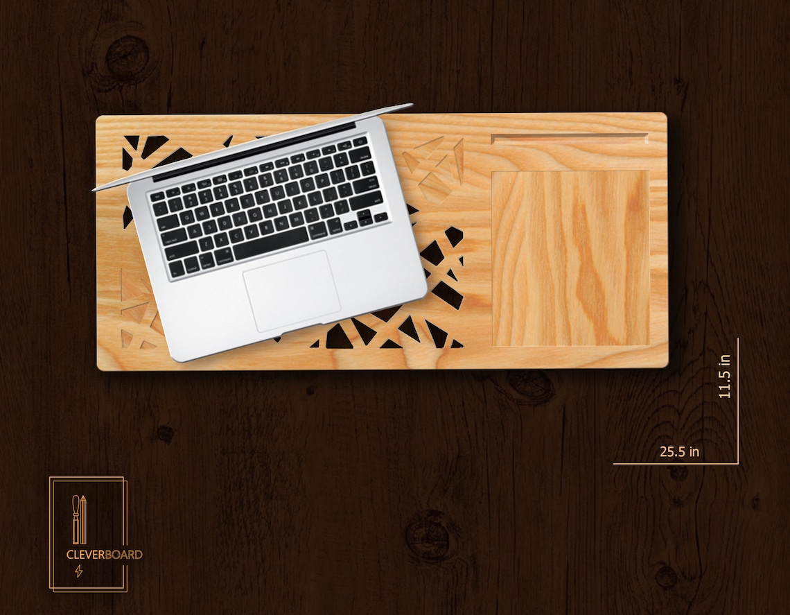 Lap Desk Wood Laptop Stand Laptop Desk Laptop Tray Lapdesk - Etsy