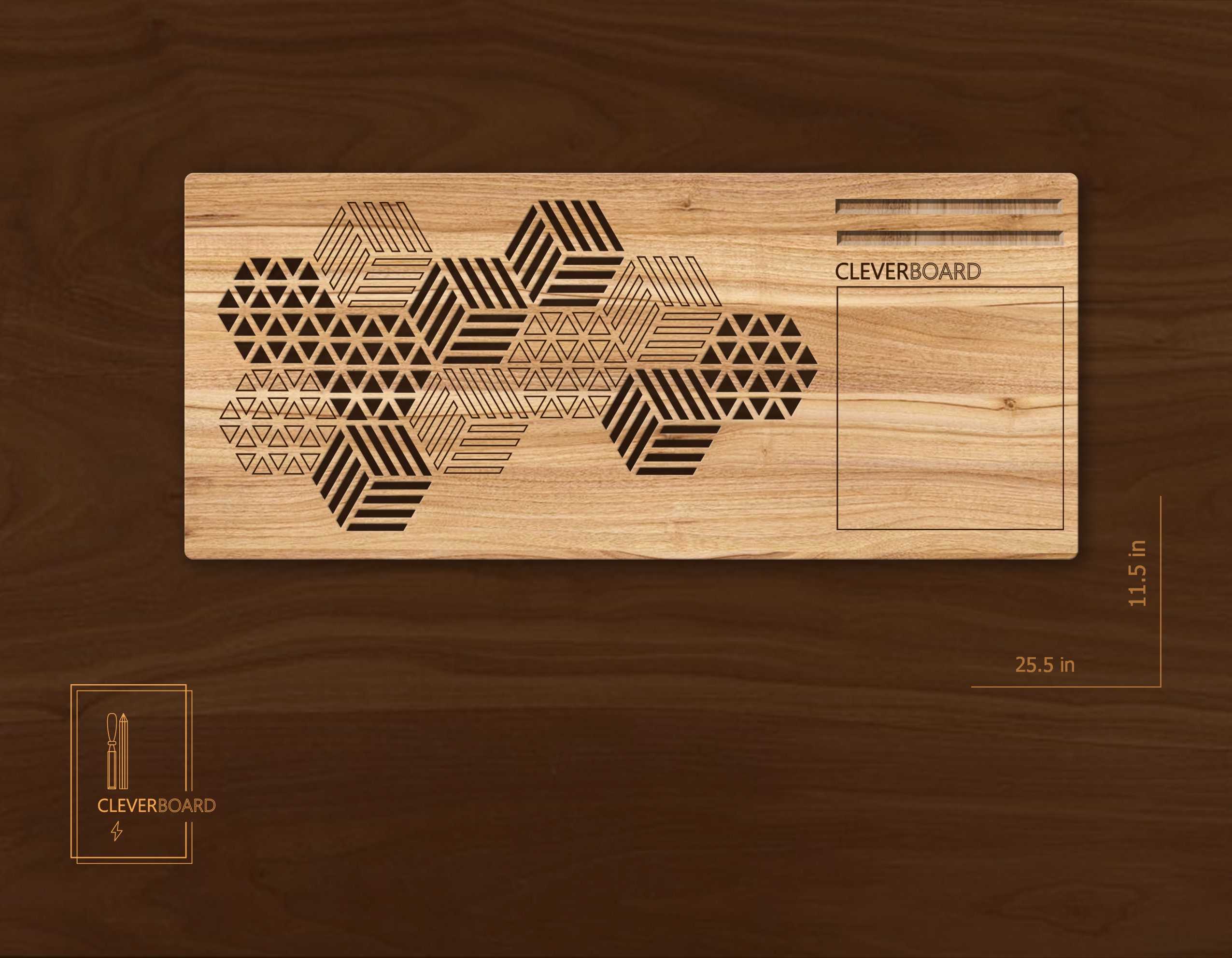 Wooden Laptop Tray MacBook Stand Husband Gift Docking Station Laptop ...