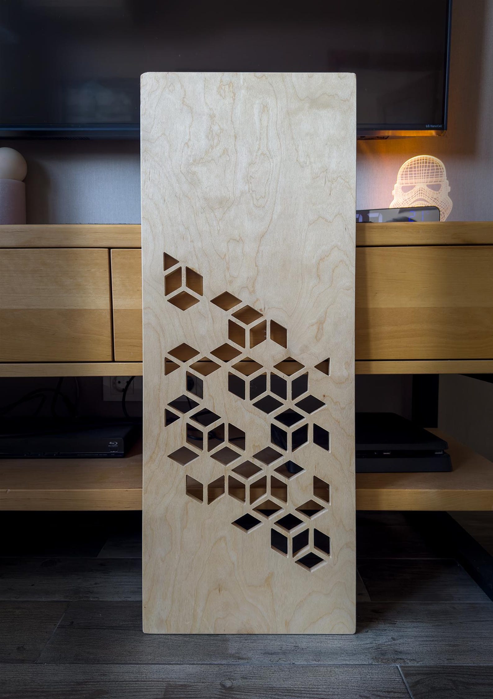Personalized Wooden Lap Desk: Handcrafted Laptop Table With Cooling ...