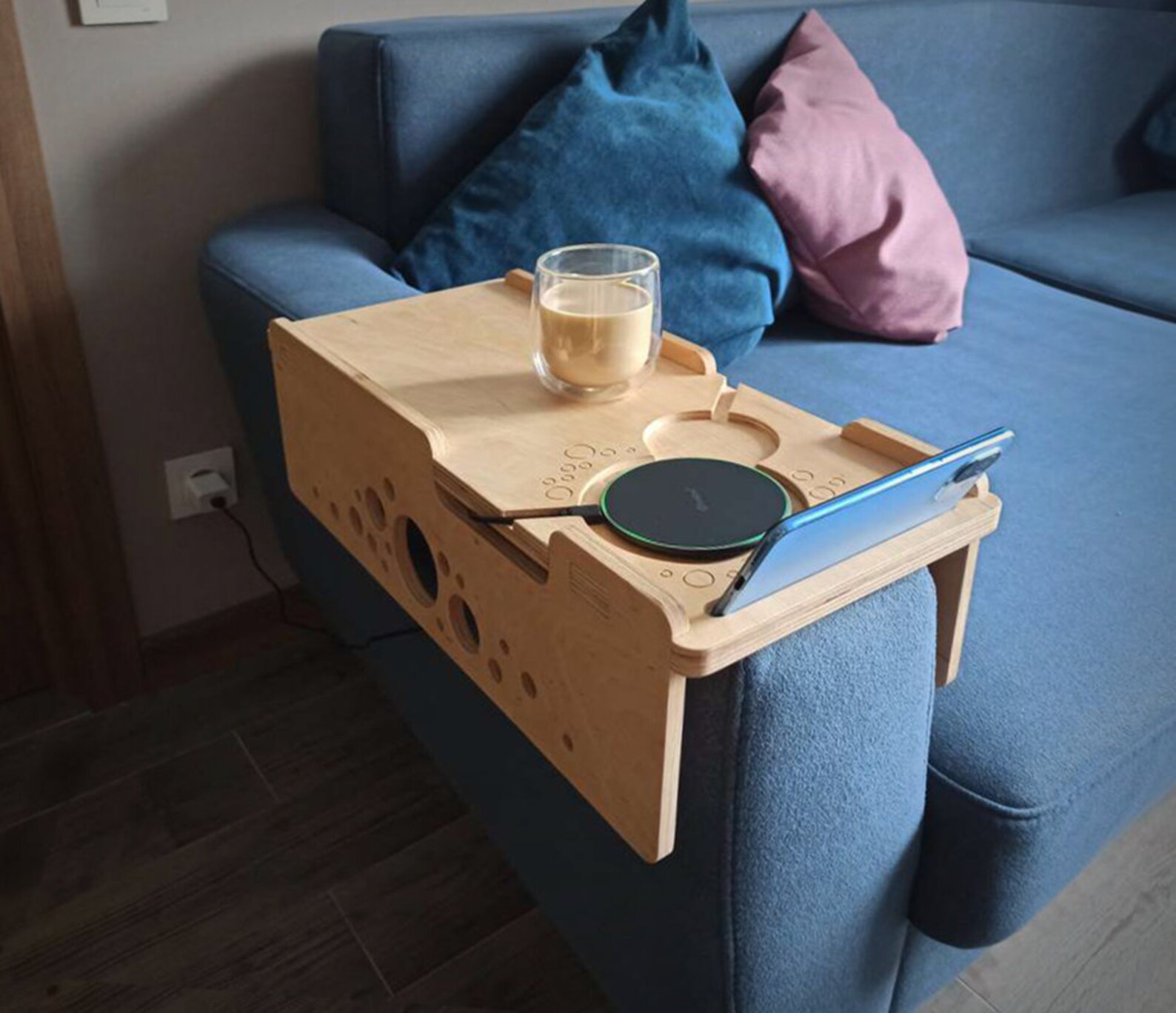 Armrest,couch Sofa Arm Rest Table Wrap,sofa Tray Table,arm Rest Table ...