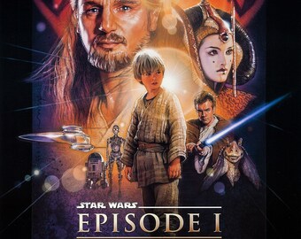 Phantom Menace Poster - Etsy