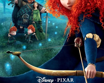 Brave Movie Poster | Etsy