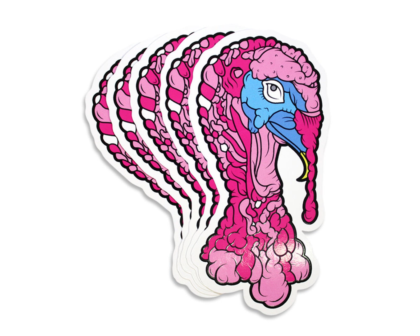 Snoody Turkey Die Cut Vinyl Sticker Unique Friend Gift - Etsy