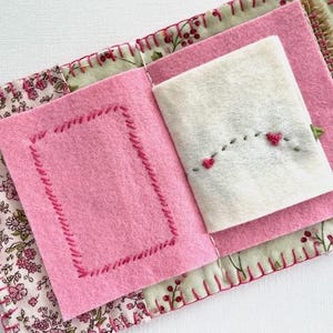 Sweet Little Needle Book Kit Make Your Own Needle Book, Slow Stitch Kit ...
