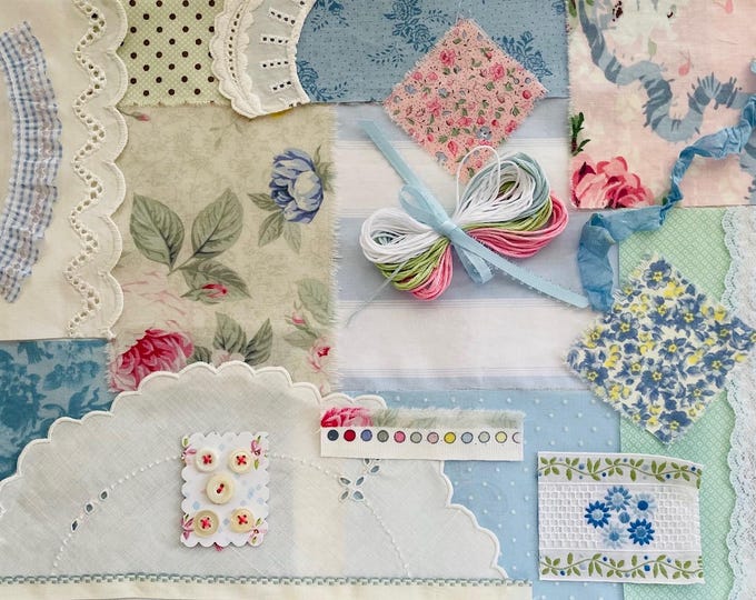 Snippet Roll, Quilt Roll, Cutter Quilt Strips for Collage, Mixed Media ...