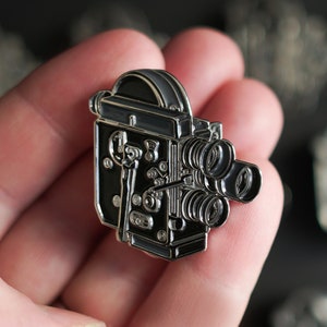 16mm Film Camera Enamel Pin! Perfect Gift for Filmmakers and Movie ...