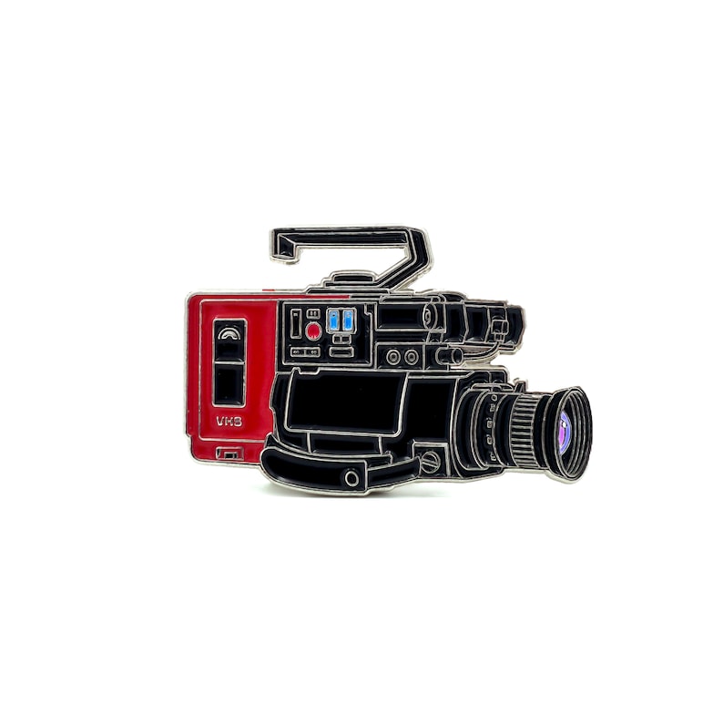 80s VHS Camera Enamel Pin! Flashback to the 1980s With This Awesome ...