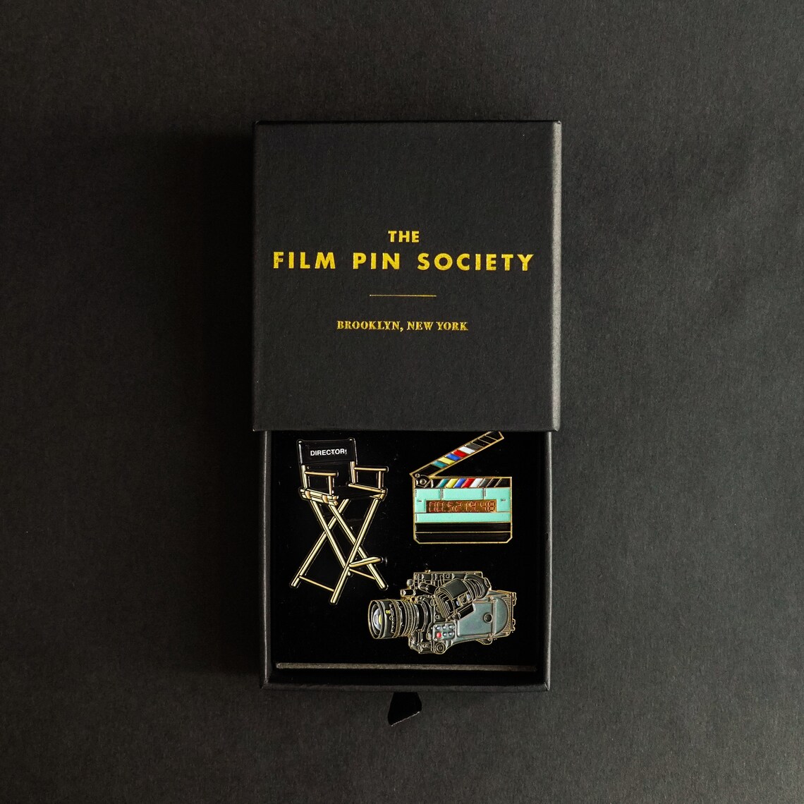 Director's Enamel Pin Box Set! ! Perfect Gift for Filmmakers, Directors ...