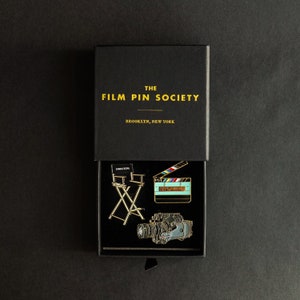 Director's Enamel Pin Box Set! ! Perfect Gift for Filmmakers, Directors ...