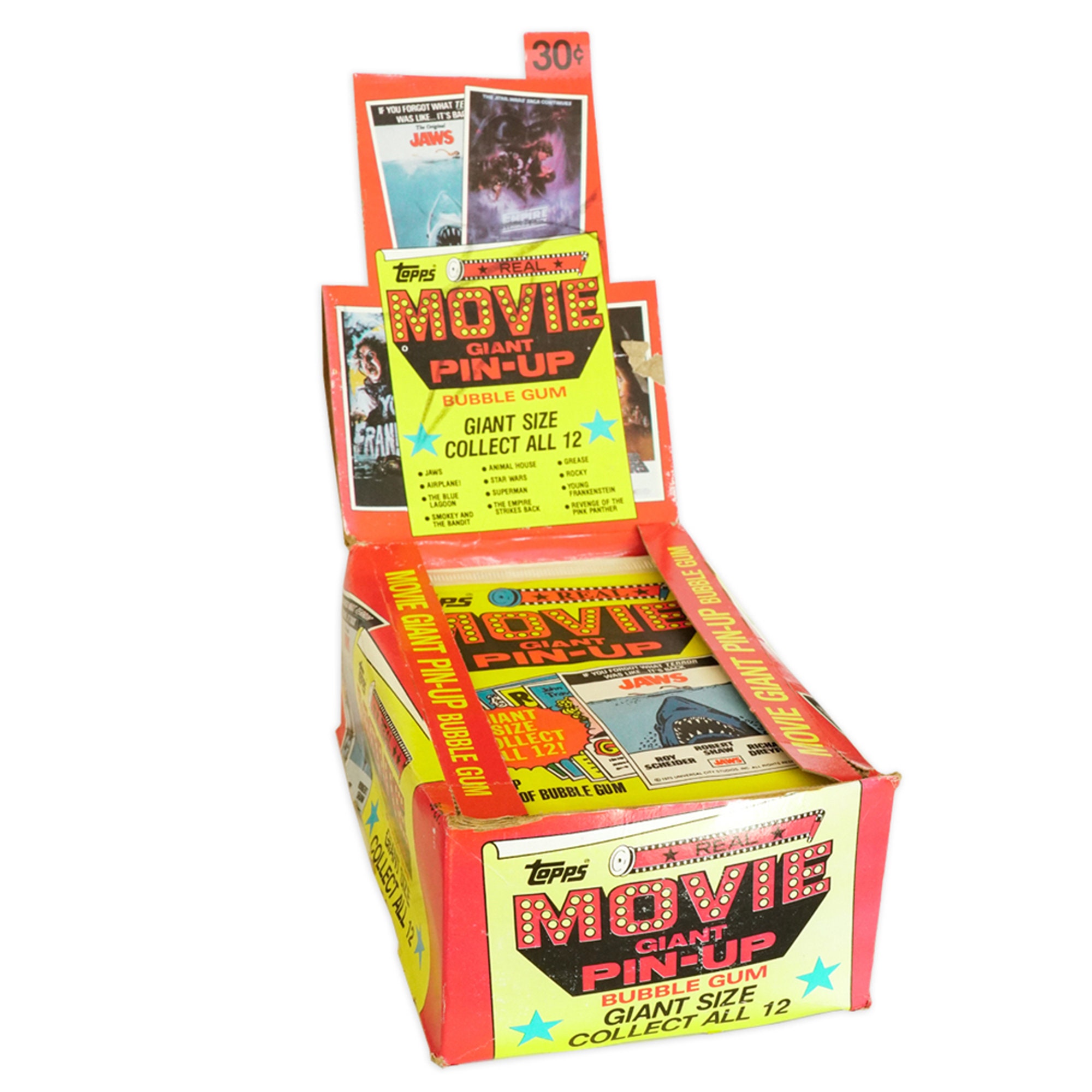 Vintage 80s Topps Movie Poster Packs. Each Pack Contains a Poster. Cue ...