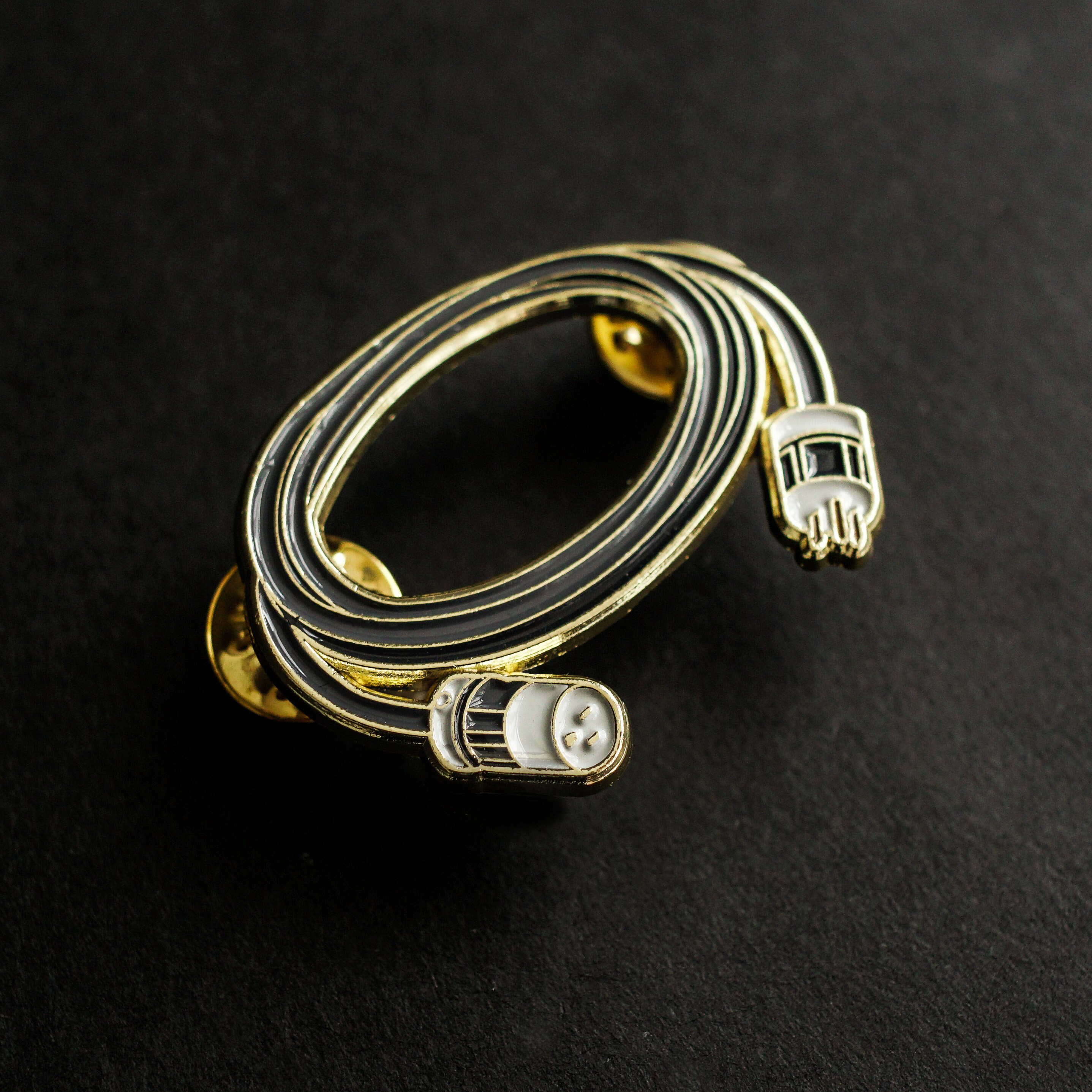 Stinger Electric Plug Enamel Pin! Gift for Production, Grip and ...