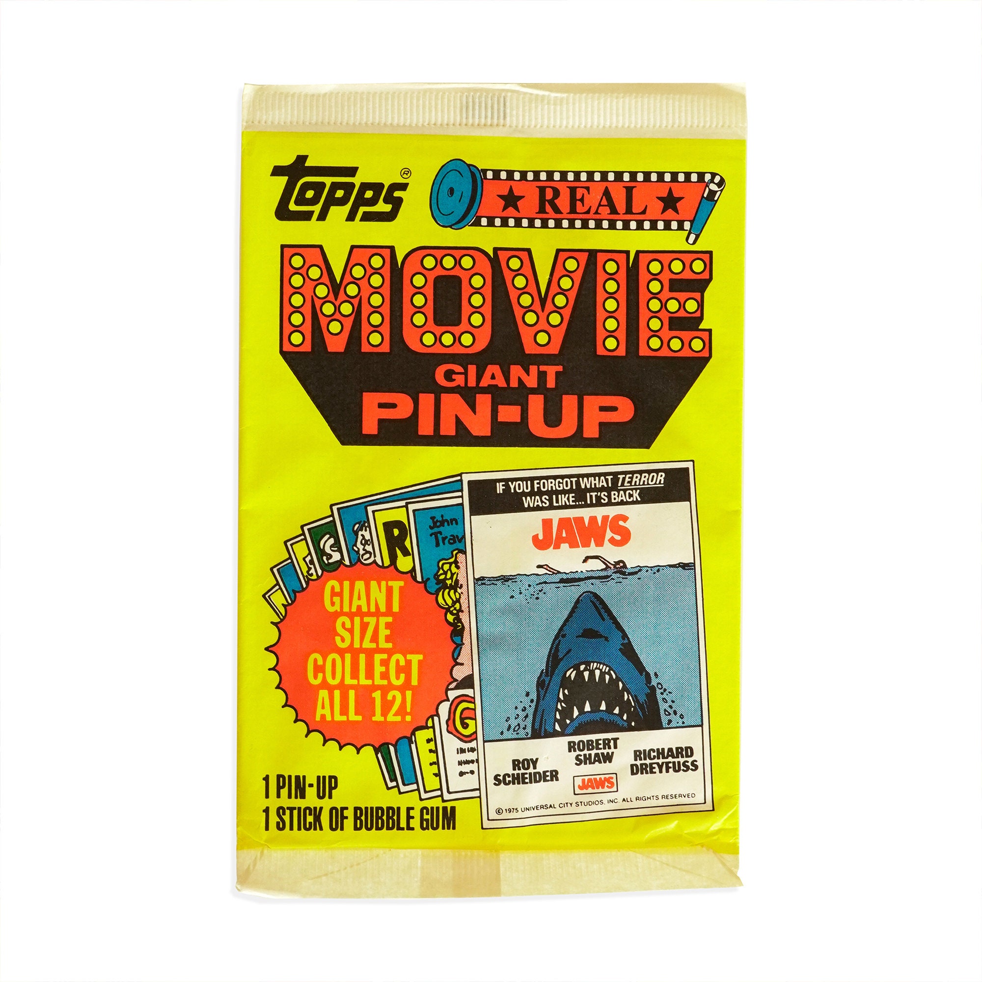Vintage 80s Topps Movie Poster Packs. Each Pack Contains a Poster. Cue ...