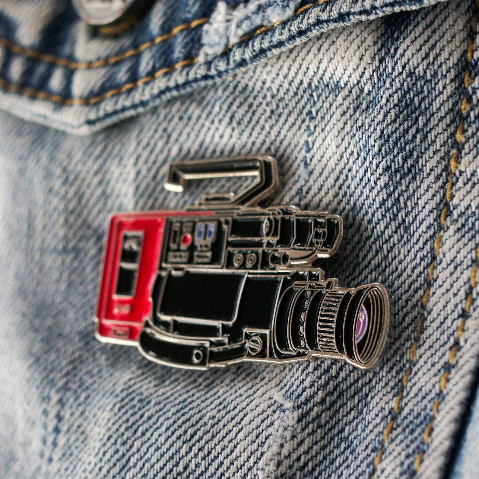 80s VHS Camera Enamel Pin! Flashback to the 1980s With This Awesome ...