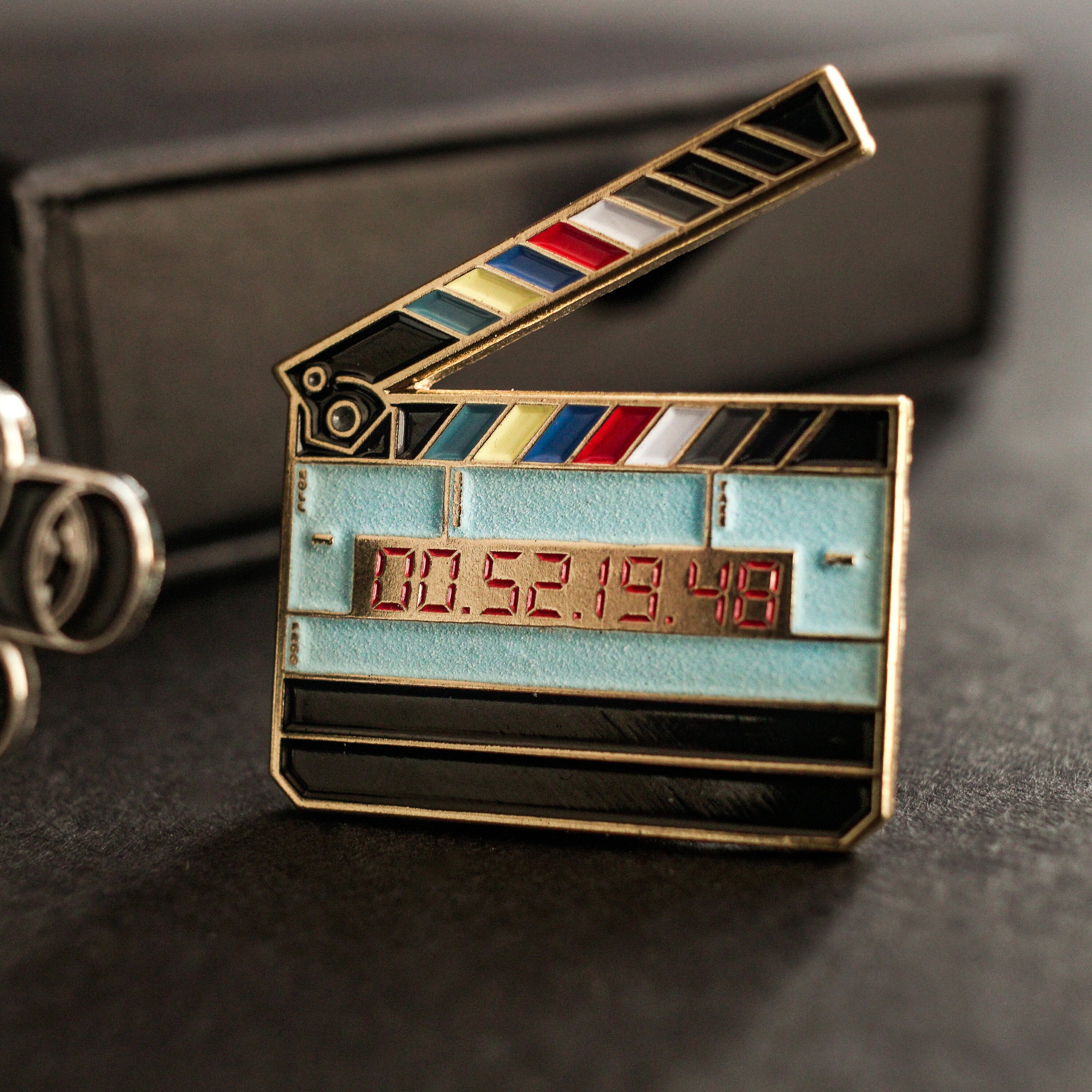 Lights Camera Action 2 Enamel Pin Movie Box Set. Great Gift | Etsy