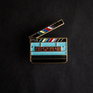 Lights Camera Action 2 Enamel Pin Movie Box Set. Great Gift for ...