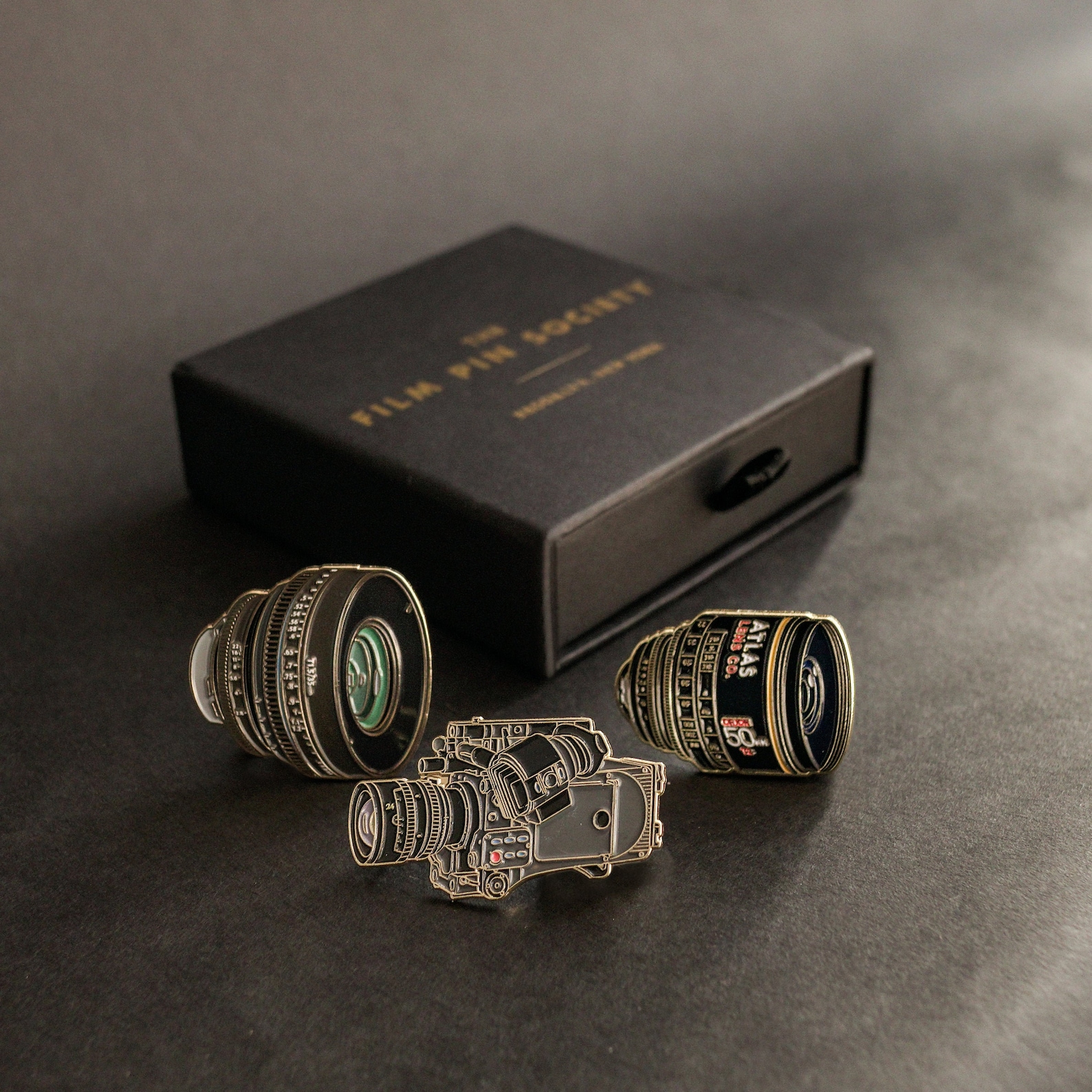 Cinematographer Enamel Pin Box Set Three Amazing Pins - Etsy