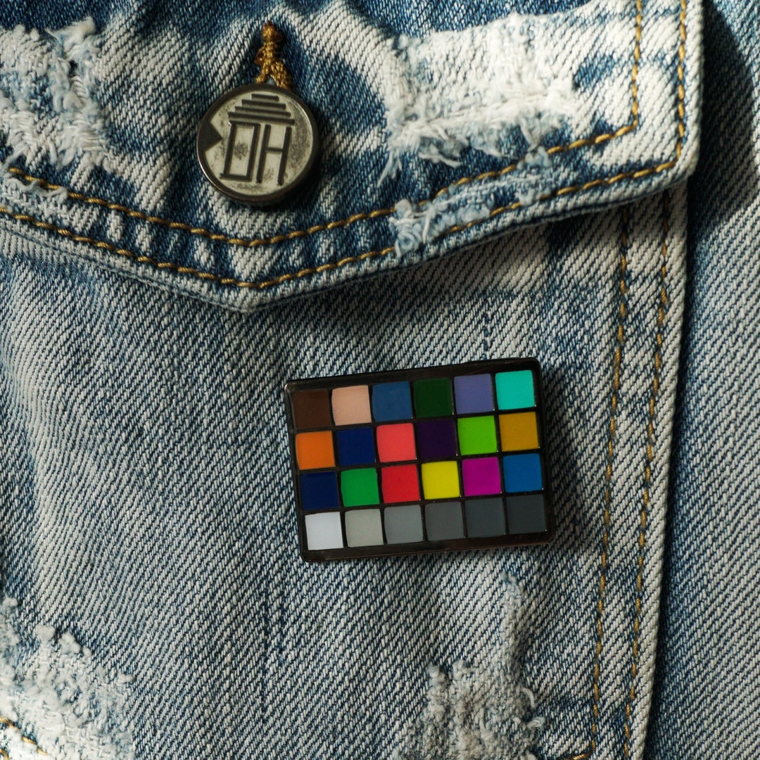 Color Chart Enamel Pin! 24 Colors, Perfect for Filmmakers ...